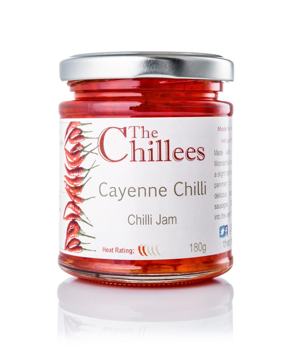 Cayenne Chilli Jam - Somerset Preserves - Bumblee's Preserves ...